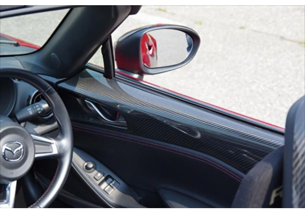 Chargespeed Carbon Door Upper Trims For MX-5 ND | REV9