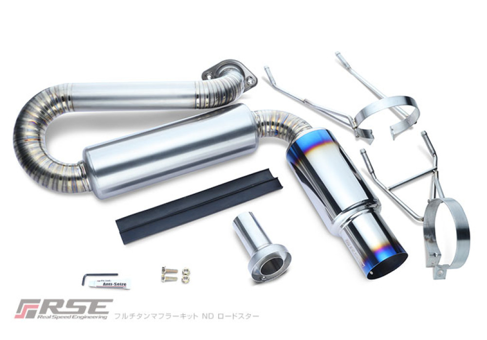 RSE Full Titanium Muffler Kit For Miata MX5 2016+ | REV9