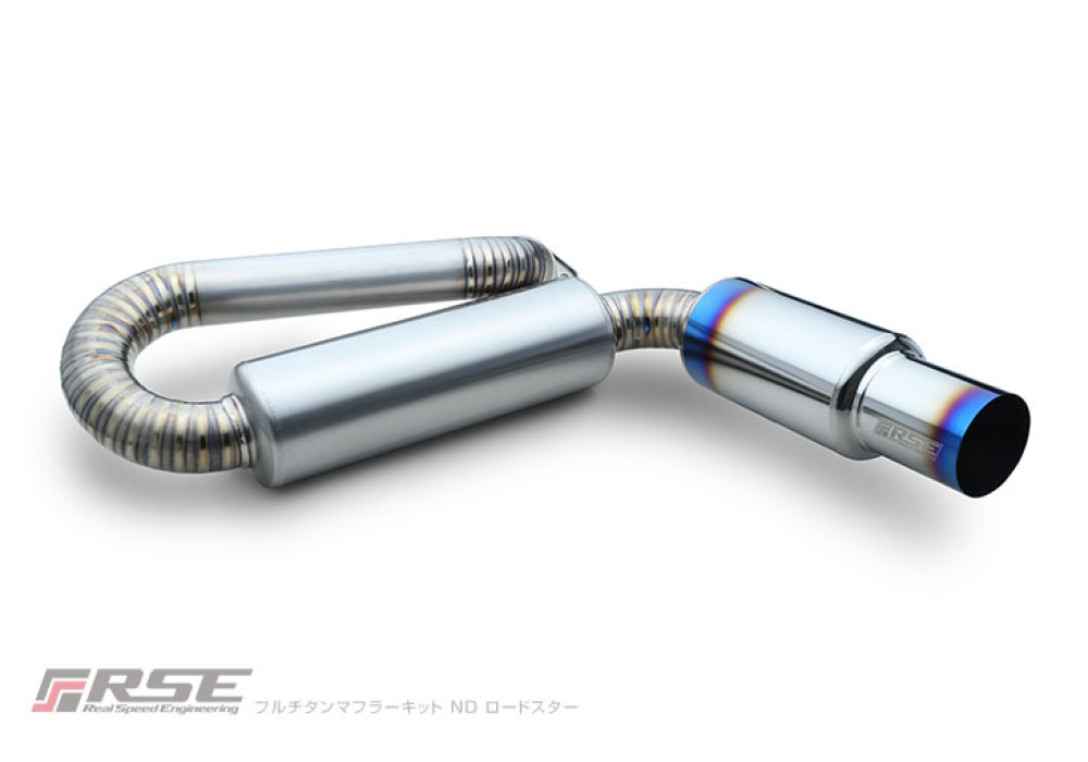 RSE Full Titanium Muffler Kit For Miata MX5 2016+ | REV9