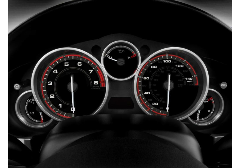 Magna Gauge Faces For Mazda Miata MX-5 NC 06-08 | REV9