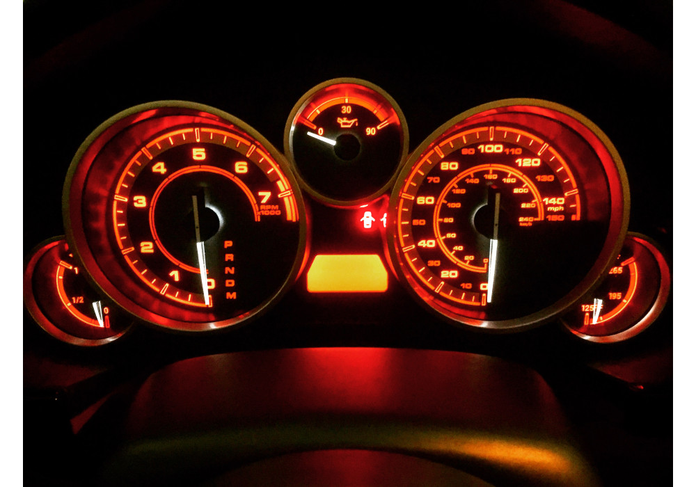 Magna Gauge Faces For Mazda Miata MX-5 NC 06-08 | REV9