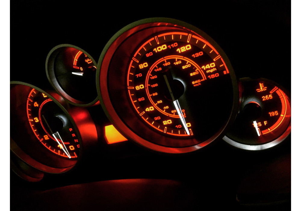 Magna Gauge Faces For Mazda Miata MX-5 NC 06-08 | REV9