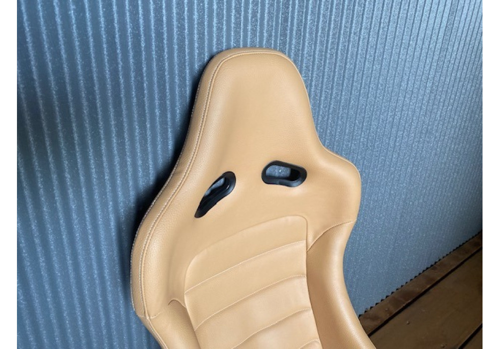 Car Make Corn's Light Beige Leather Seats (Type-L) MX5