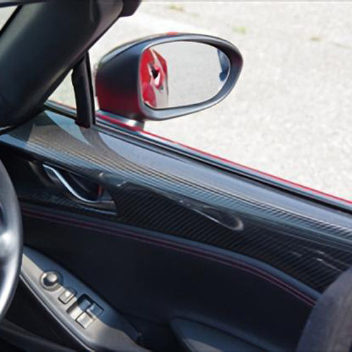 Chargespeed Carbon Door Upper Trims For MX-5 ND | REV9