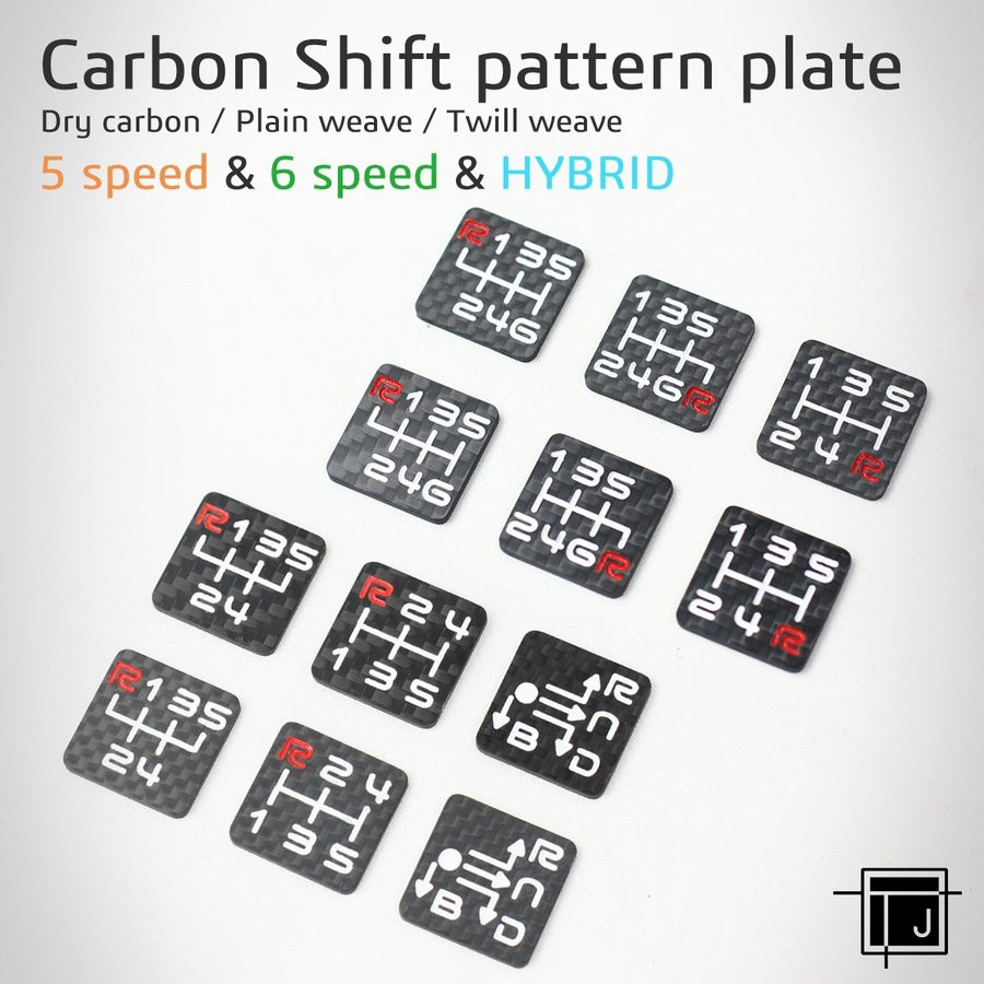 Tallest Japan Carbon Shift Pattern Plate For MX5 | REV9 Tallest Japan Carbon Shift Pattern Plate For MX5 | REV9